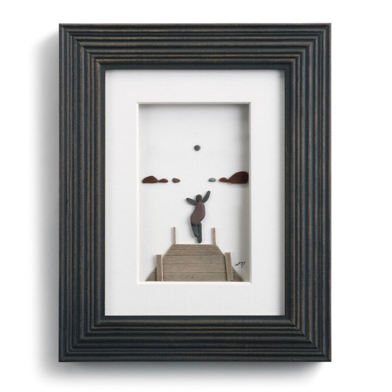 Pebble Art | Sharon Nowlan Pebble Art | Northern Lights – Northern ...