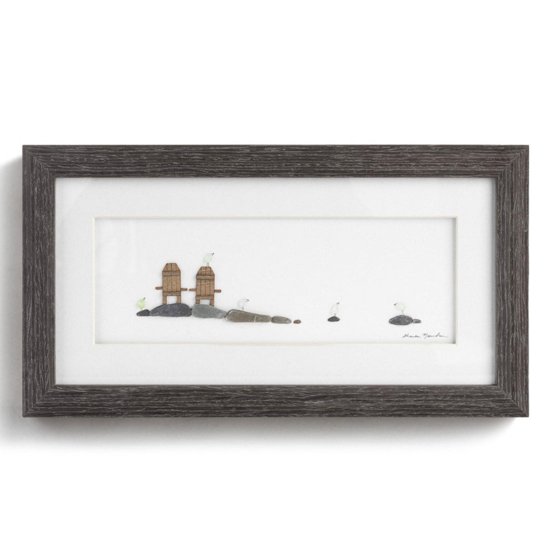 The Good Life Sharon Nowlan Pebble Art - Gray - Northern Lights Gallery